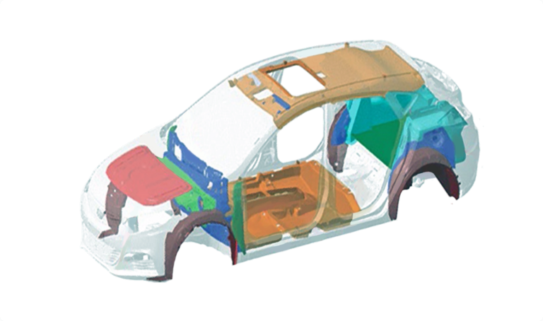 Acoustic and soft trim components design for the automotive industry